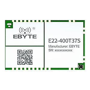 433MHz Lora Wireless RF Module E22-400T37S 37dbm Long Distance 20KM Low Power LBT RSSI IPEX Stamp Holes PA+LNA