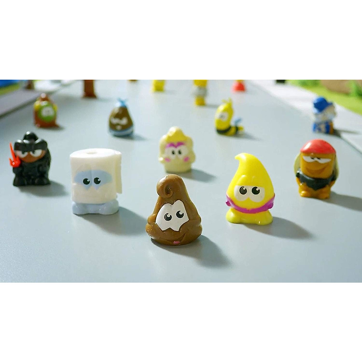 Poopeez Series 1 Porta Potty Multi Pack Squishy Collectible Toy