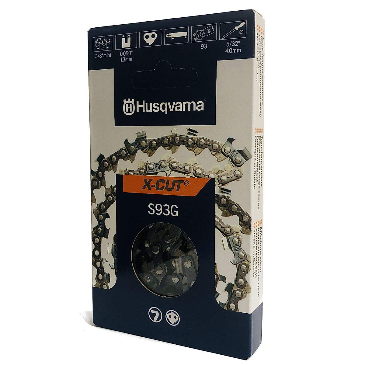 Husqvarna 585422144 S93G 12" Chain 3/8 Mini .050 44DL