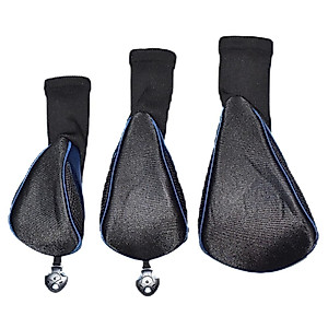 3pcs/Set Driver # 1 3 5 Fairway Wood Cover Golf Club Headcover