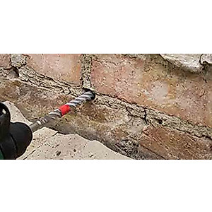 Dryrod SDS Drill Bit - 0.4724" (12mm) Diameter x 11.811"(300mm) Length. Masonry Drill Bit for Damp Proofing, DPC