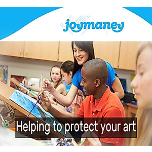 Joymaney Art Drying Rack - Mobile Metal Art Storage Rack with Extra Large 25 Removable Shelves, Art Organizer for Kids, Art Studio Organization and Storage, Artwork Storage, Craft Room