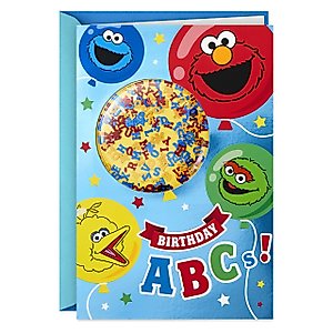 Hallmark Sesame Street Birthday Card For Kids (Birthday Abcs) (599RZB1384)
