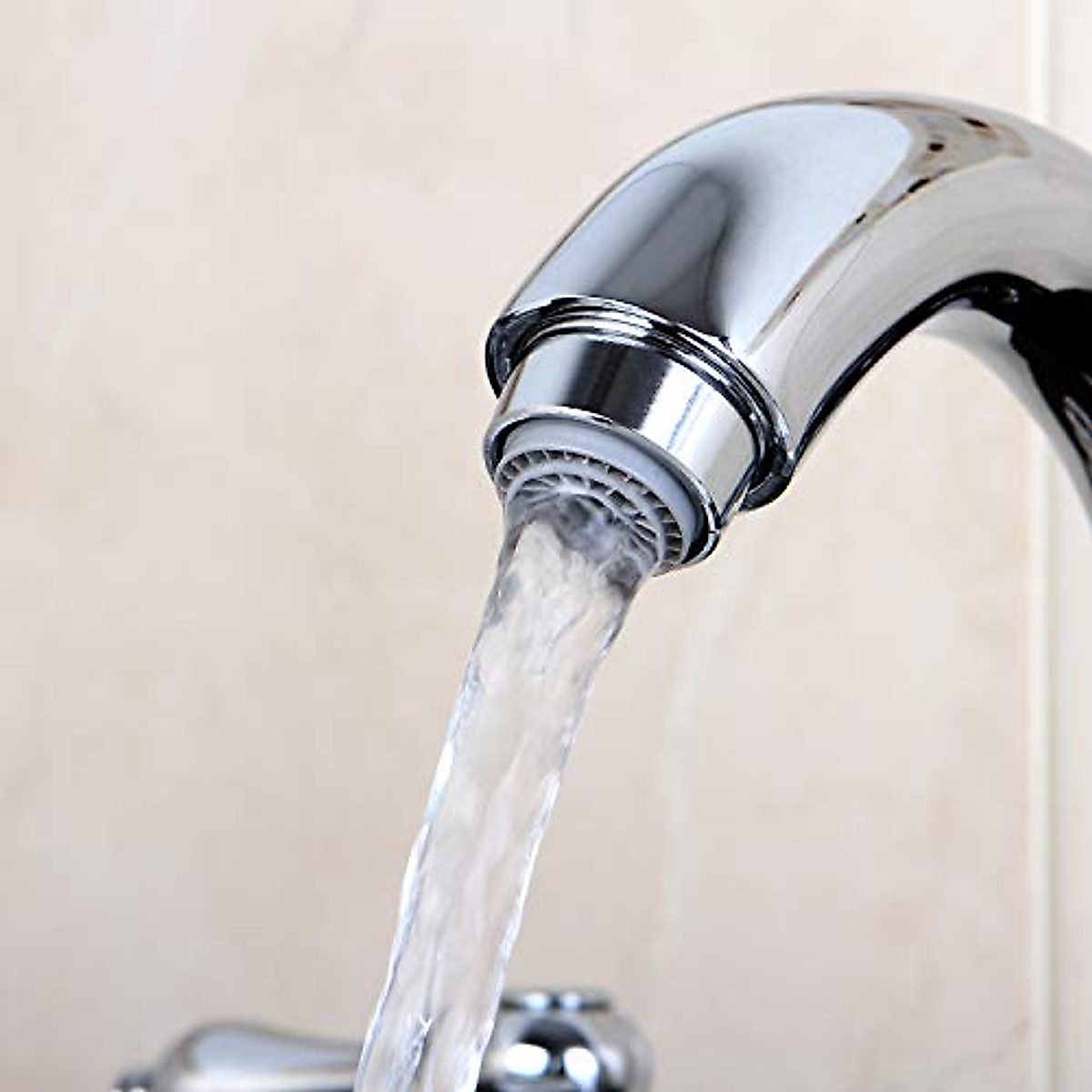 Kingston Brass KB981AL Victorian Widespread Lavatory Faucet with Pop-Up, 5-1/4-Inch, Polished Chrome