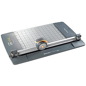 Westcott TrimAir 12-Inch Titanium Bonded Rotary Paper Trimmer (15482)