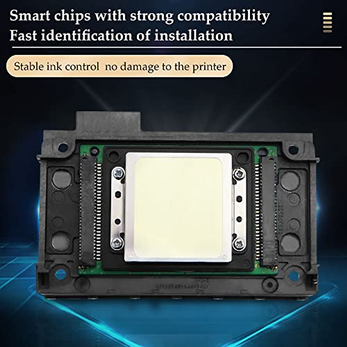 XP600 Printhead Durable Print Head Kit Compatible with EPS XP600 XP601 XP510 XP610 XP620 XP630 XP625 XP635 XP800 XP700 XP720,Safe Convenient Assembly UV Printhead for Print Colorful Picture Document