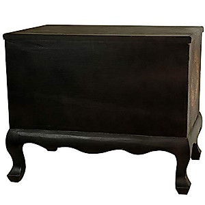 Oriental Furniture Olde-Worlde Euro Two Drawer Cabinet