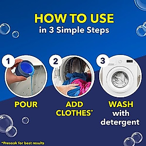 OxiClean Color Boost Laundry Brightener and Stain Remover Liquid Free, 45 fl oz