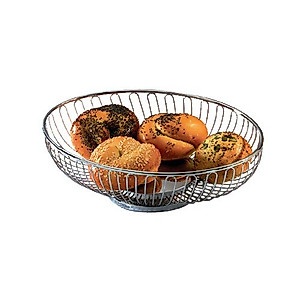Tablecraft 7-1/2" Oval Basket - Chalet Series
