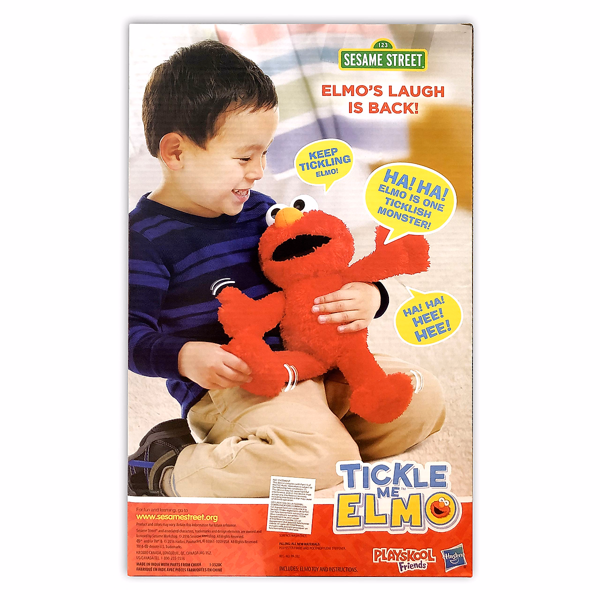 Playskool Friends Tickle Me Elmo ( age: 18 months - 4 years )