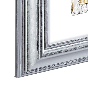 Hama Lobby Plastic Photo Frame, Silver, 15 x 20 cm