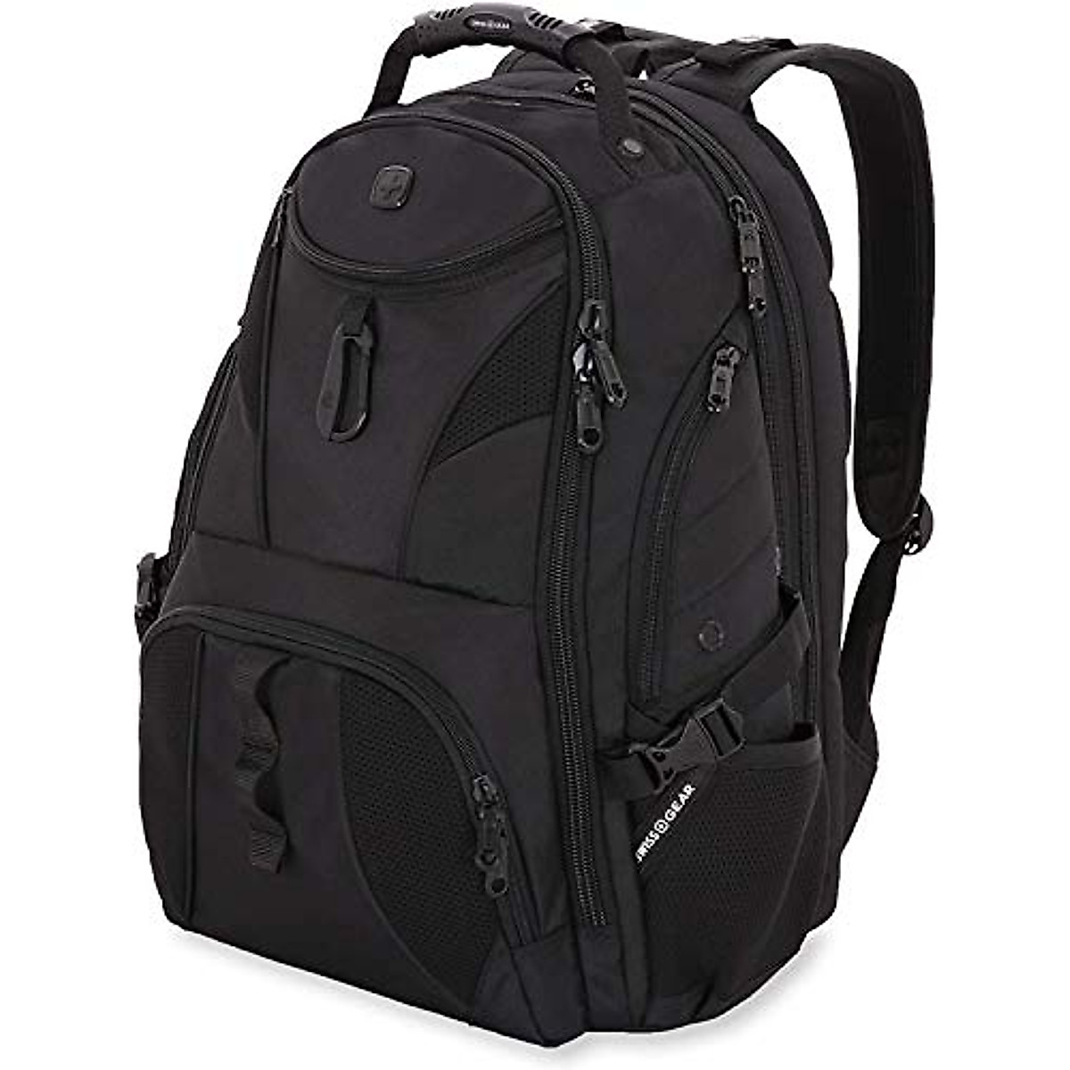SwissGear 1900 Scansmart TSA 17-Inch Laptop Backpack, Black