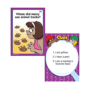 Super Duper Publications | Mini-Mysteries Fun Deck Flash Cards | Educational Learning Resource for Children