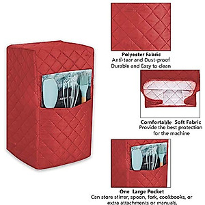 Kitchen Blender Dust Cover,Blender Covers Compatible with Ninja Foodi Blender,Blender Covers For kitchen Appliance Covers,Blender Cover with Accessory Pocket.Juice Cover Gift For Women.