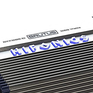 Hifonics BXX1200.1D Brutus Class D 1200W RMS 1 Ohm Mono Car Subwoofer Amplifier