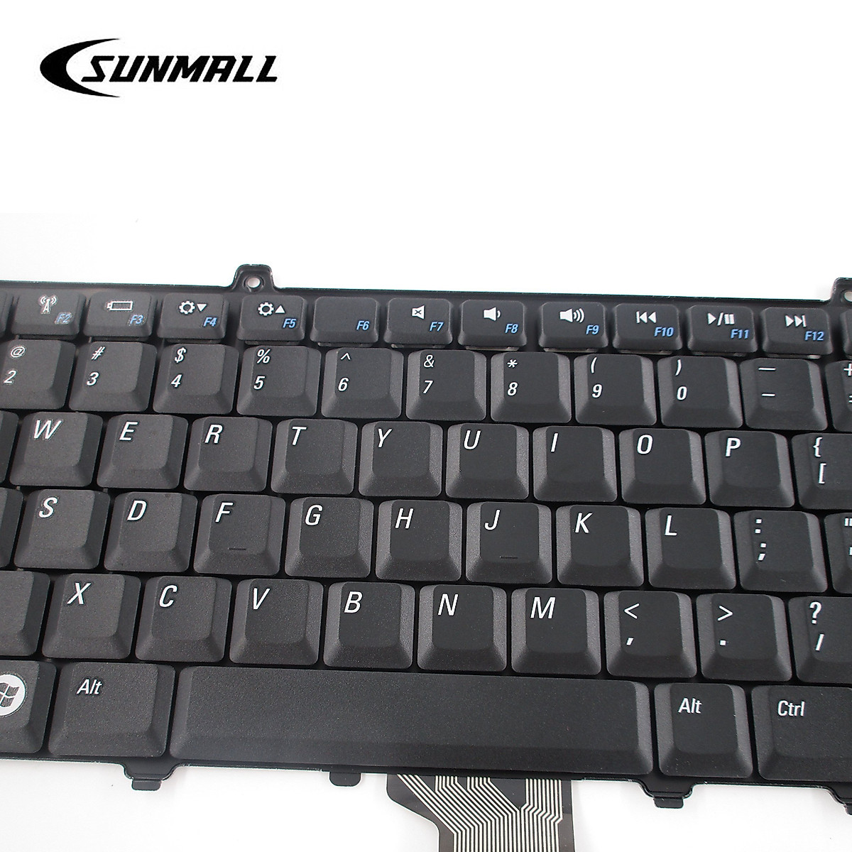 SUNMALL Keyboard Replacement Compatible with Dell Inspiron 1545 1525 1420 Laptop US Black