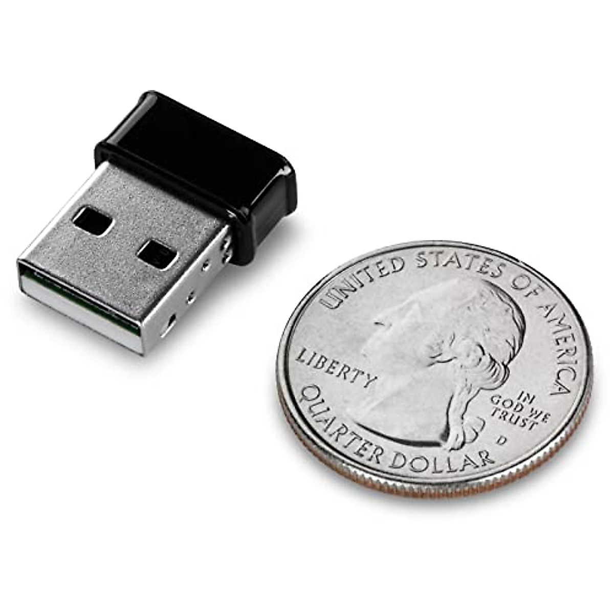 TRENDnet Micro N150 Wireless & Bluetooth 4.0 USB Adapter, Class 1, N150, Up to 150Mbps WiFi N, TBW-108UB Silver