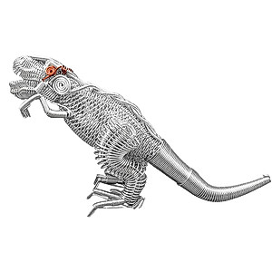 18 Gauge Aluminum Craft Wire, 165 Feet 1mm Bendable Metal Wire for Jewelry Making, Sculpting, Floral Making, Wreath Making, Crafting, Wire Wrapping, Christmas Ornaments (Silver)