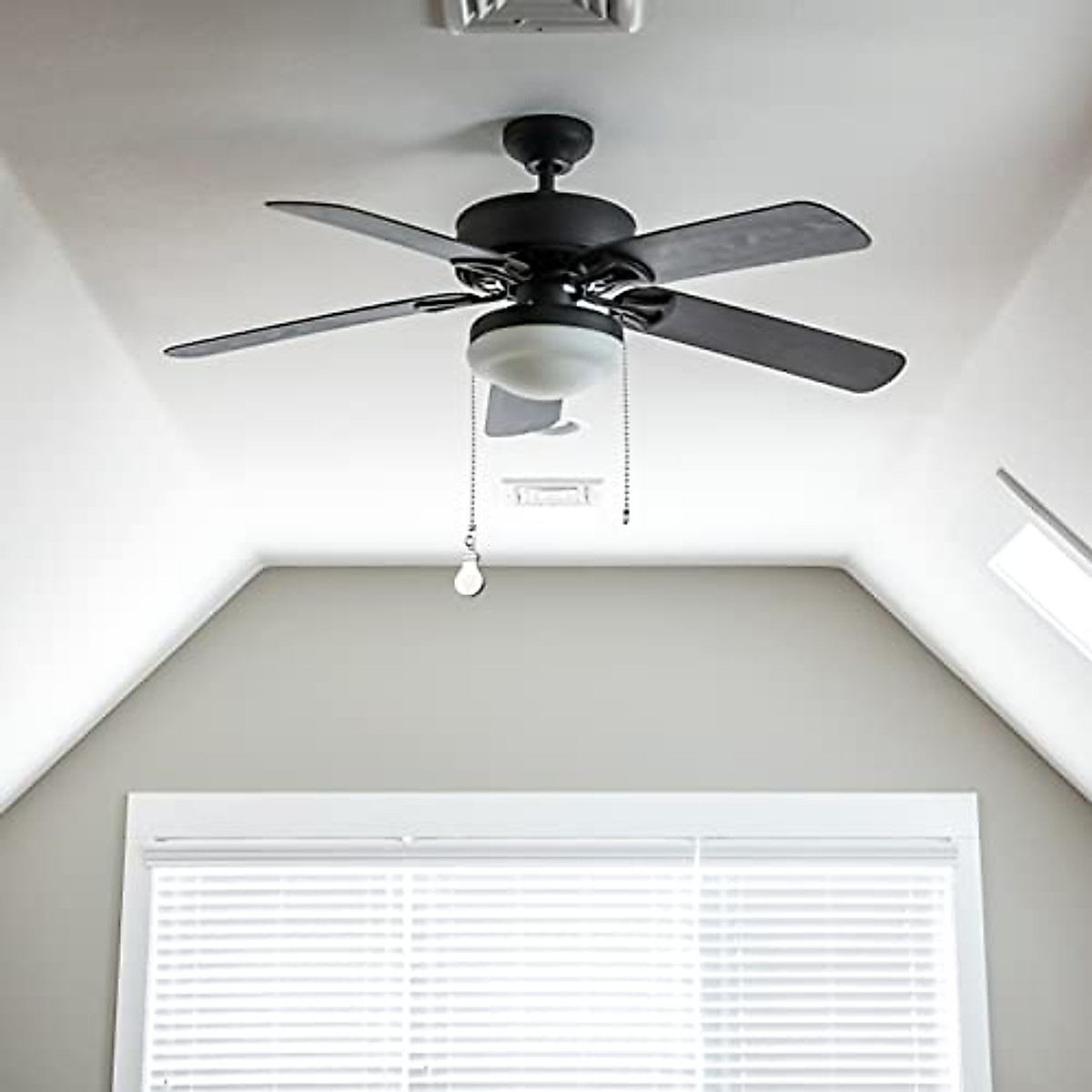 defutay Ceiling Fan Pull Chain - Fan Metal Lighting Pendant Chain Ceiling Fan Zipper Accessories Decoration - Suit for Fans and Light Fixtures Pulls Extension or Replacement (Silver)