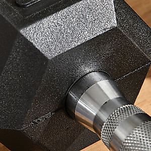 Soozier 2 x 12lbs Hex Dumbbell Set of 2, Rubber Weights Exercise Fitness Dumbbell with Non-Slip Handles, Anti-roll, for Women or Men Home Gym Workout