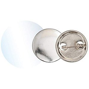 We R Memory Keepers Button Press Refill 100 Pack Small 25mm, Create DIY Custom Buttons for Backpacks, Purses, Bags, Pins, Badges, Keychains, and More