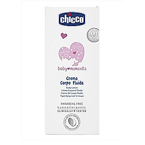 Chicco Crema Corpo Fluida Body Lotion Baby Moments 200 Ml 0m+