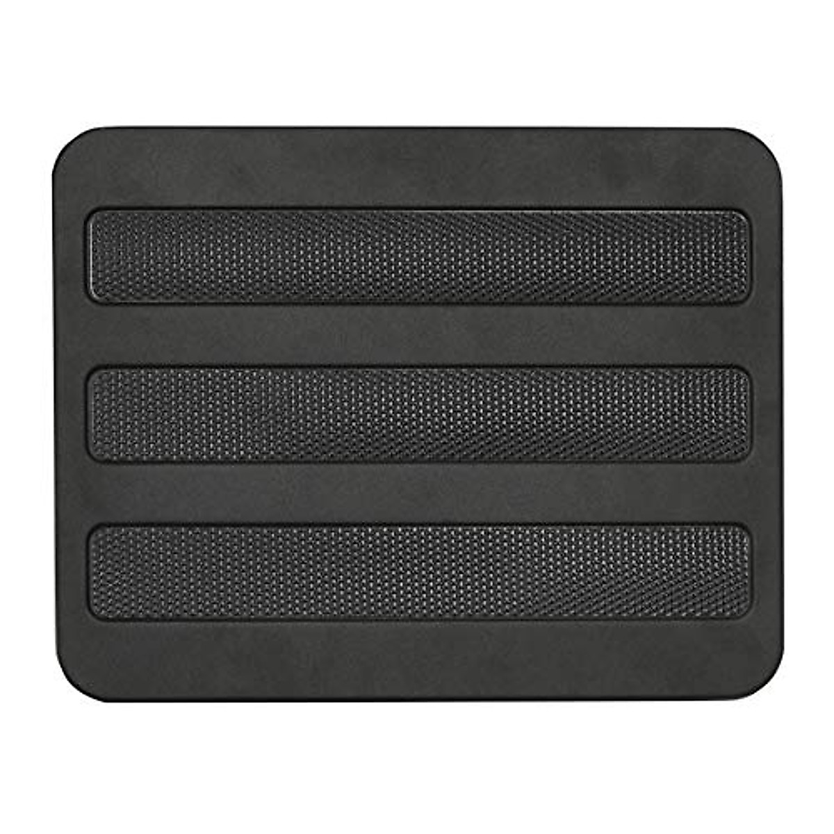 Safco Products Ergonomic Tilting Footrest, Durable Steel Construction, Great for Tables and Desks, Black, 12"D x 15"W x 5.25"H