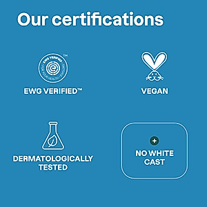 ATTITUDE Mineral Sunscreen for Baby and Kids, EWG Verified, Broad Spectrum UVA/UVB, Dermatologically Tested, Plant and Mineral-Based Formula, Vegan, SPF 30, Unscented, 2.6 Oz