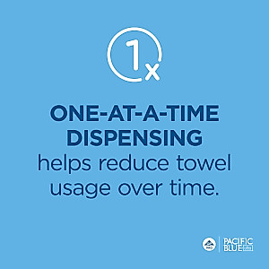 Pacific Blue Ultra 9” Paper Towel Roll (Previously Branded SofPull) by GP PRO (Georgia-Pacific), White, 26610, 400 Feet Per Roll, 6 Rolls Per Case