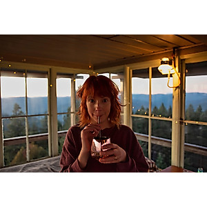 Outlery | Collapsible, Reusable Straw for Travel and Day Trips Stainless Steel Metal Straw with a Telescopic Portable Design BUNDLE WITH Outlery | Camping Utensils Foldable Travel Cutlery (Raw Silver)