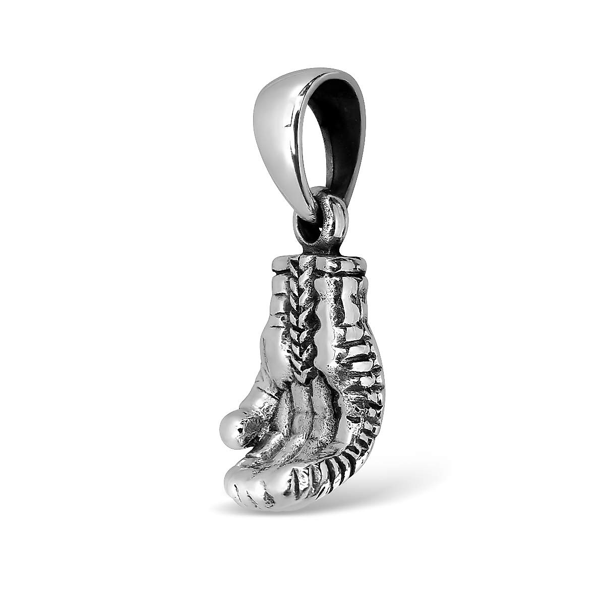 WithLoveSilver 925 Sterling Silver Thai Boxing Glove Pendant