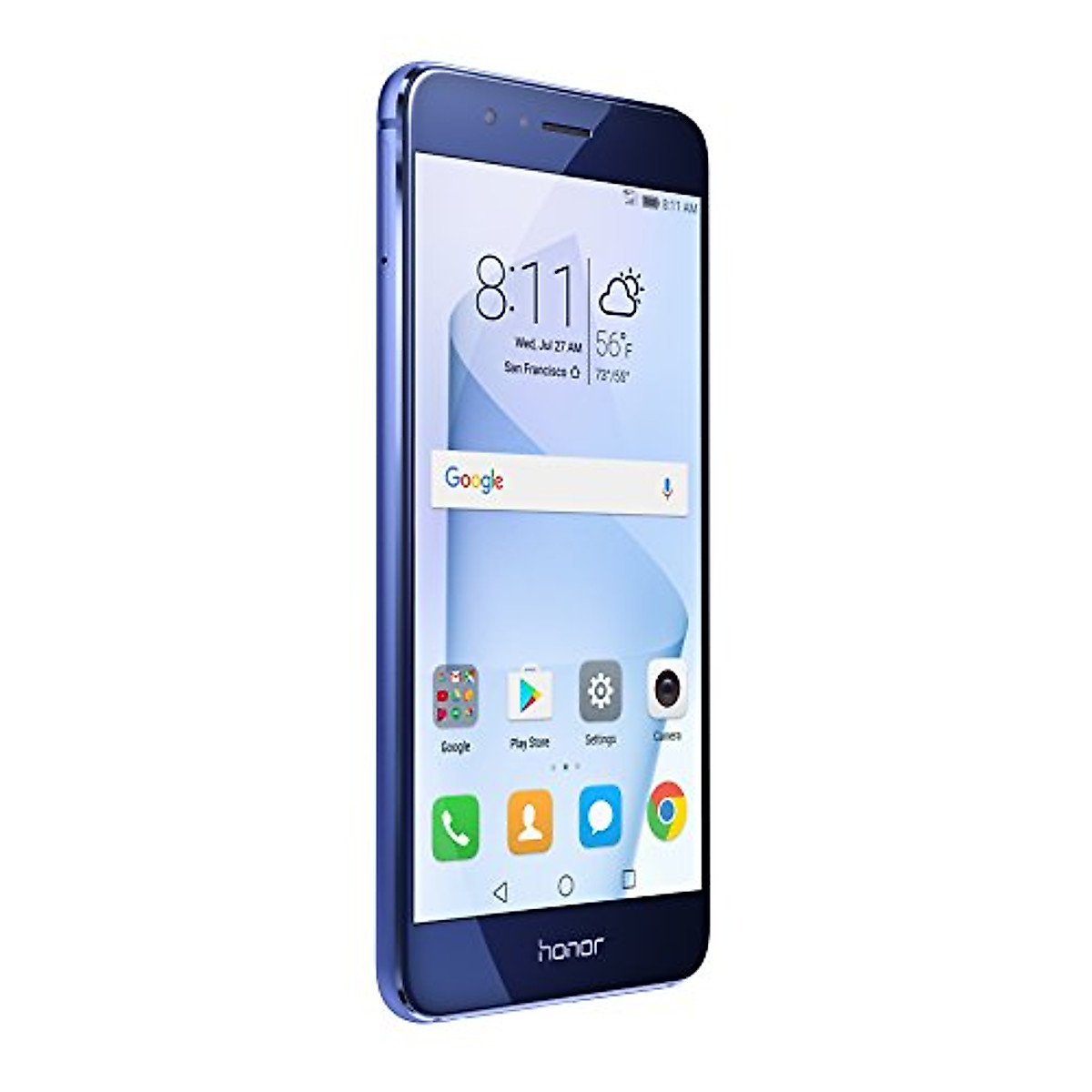 Huawei Honor 8 Dual Camera Unlocked Phone 64GB - Sapphire Blue - GSM - US Warranty