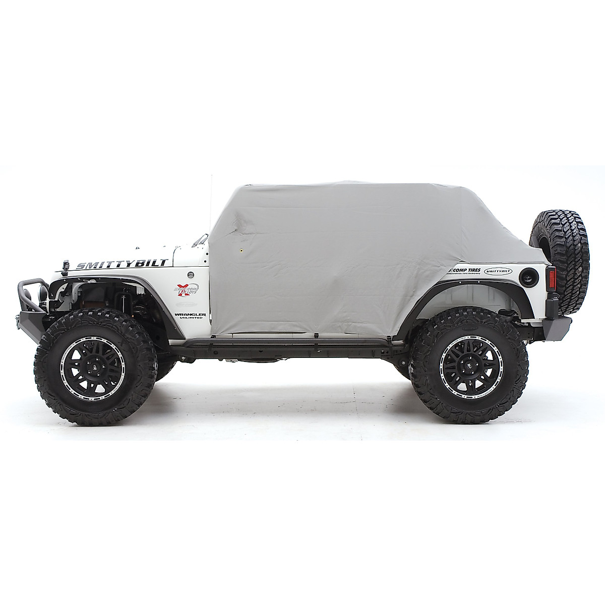 Smittybilt Water-Resistant Cab Cover with Door Flaps (Gray) - 1069