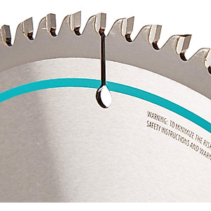 Makita A-93681 10-Inch 80 Tooth Micro Polished Mitersaw Blade Silver