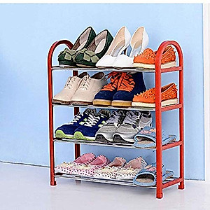 DINGZZ Assemble Simple Dormitory Shoe Racks, Dormitory Storage Plastic Racks Multi-Layer Homes Save Space