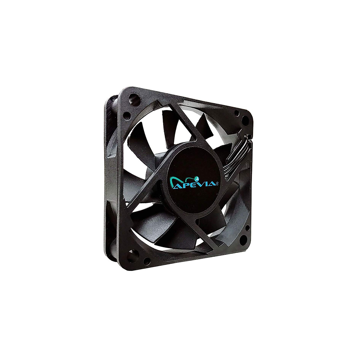 Apevia CF6015S-3 (3 Pk) 60mm x 60mm x15mm Black Case Fan W/4PIN Molex + 3PIN Motherboard Adapter