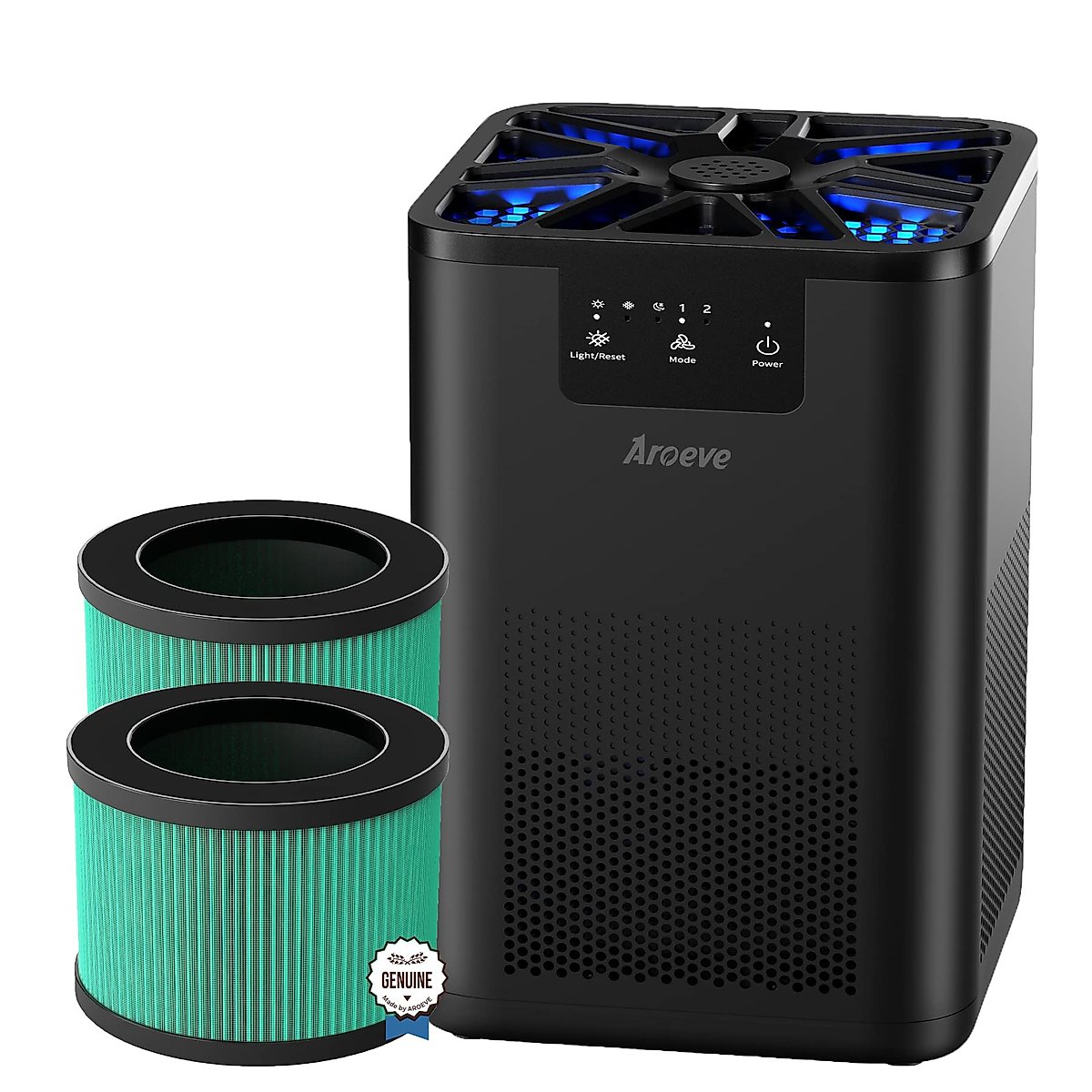 AROEVE Air Purifier with Three Filter(One Basic Version & Two Pet Dander Version)