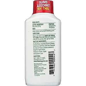 Natural Dentist Anti Gingivitis Rinse Healthy Gums Peppermint Twist, 2 Ounce