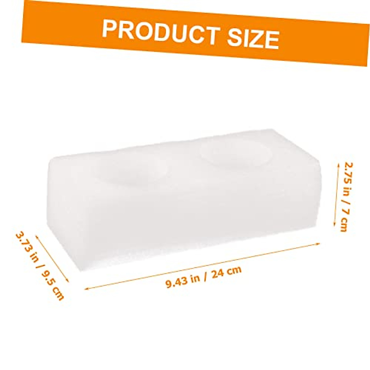 YARNOW 2pcs Takeaway Cup Holder Pool Drink Floats Beverage Packing Stand Cup Holders for Drinks Takeout Holder Foam Pool Floats Takeout Cup Carrier Water Cup Epe Pearl Cotton Coffee White