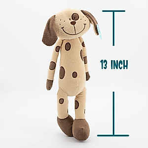 MR VIVICARE Stuffed Toy, 13' Dog, Plush Animal for Kids and Girls, Soft, Cute, Safe, Machine Washable
