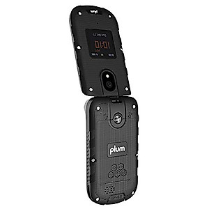 Plum Ram 8 - Rugged Flip Phone Unlocked Water Shock Proof - NOT for USE in The USA