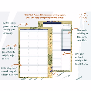 Day by Day Homeschool Planner, 2023-2024 School Year - by Well Planned Gal