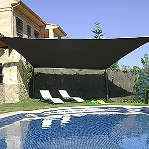 winemana 90% Shade Cloth, Dog Kennel Shade Cover, 10 x 20 FT Sturdy Durable Sunblock Shade Mesh Tarp with Grommets for Patio Plants Greenhouse Chicken Coop Porch