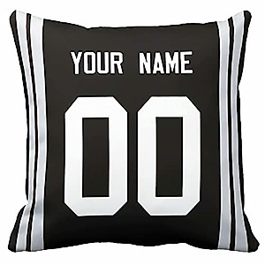 ANTKING Las Vegas Throw Pillow Custom Any Name and Number for Men Youth Boy Gift 16" x 16", 18" x 18"