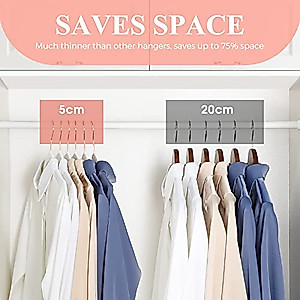 HOUSE DAY Pink Velvet Skirt Hangers 24 Pack and White Velvet Hangers 50 Pack, Non Slip Hangers Set