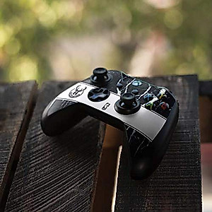 Skinit Decal Gaming Skin compatible with Xbox One S Controller - Officially Licensed NBA Milwaukee Bucks Marble Design