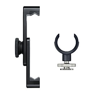 Shure MOTIV Replacement Phone Clamp and Mic Clip for MV88+ (AMV-PC)