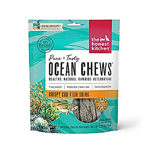 The Honest Kitchen Ocean Chews™ Crispy Cod Fish Skins Dog Treats, 2.75 oz (Beams™)