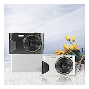 HD Digital Camera, 18 Million Pixel 2.7 -Inch LCD Screen, 8 Times Digital 1080P Young Students, Girls, Girls, Old Cameras