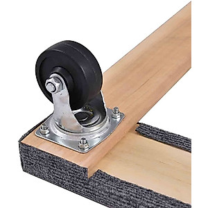 Toolsempire Furniture Dolly Cart with 4 Wheels Pack of 2, 30” x 18” Moving Dolly Heavy Duty Mover with Carpet End, 1000 Lbs Capacity